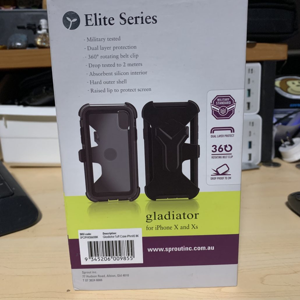 Sprout Gladiator Case for iPhone X, iPhone Xs – Mac Choice